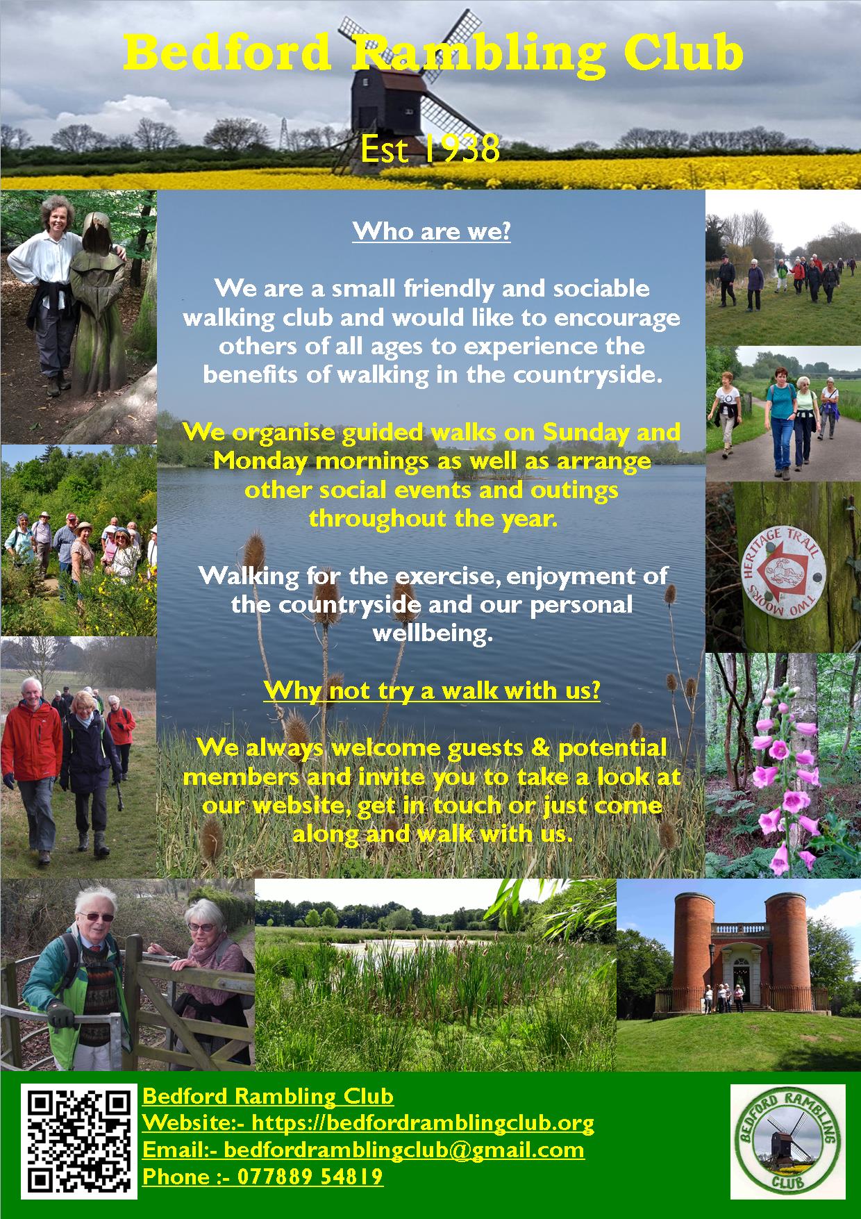 Bedford Rambling Club – A friendly walking club arranging local Sunday ...